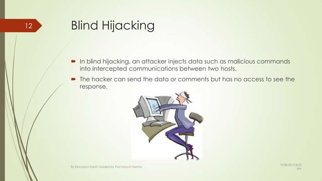 Session Hijacking ppt