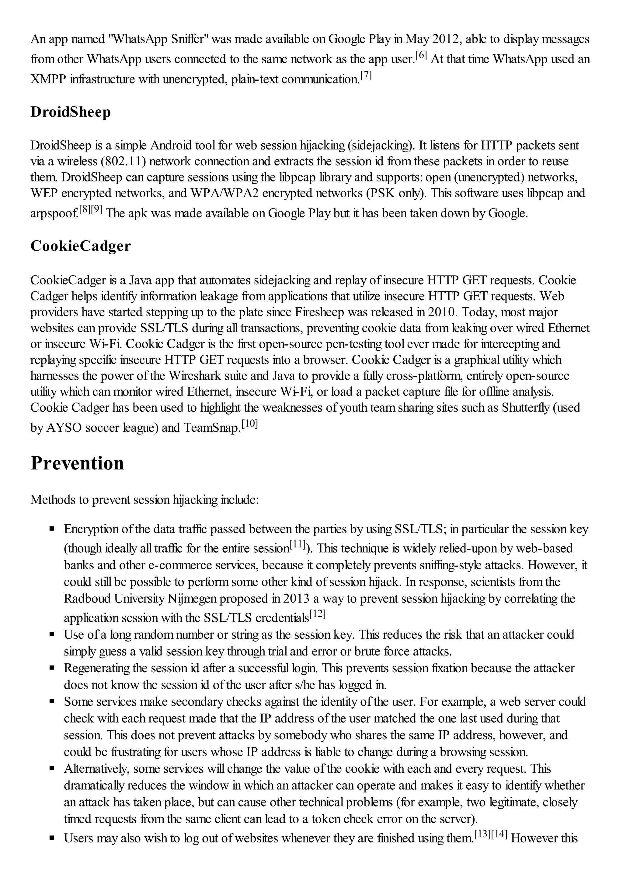 Session hijacking | PDF