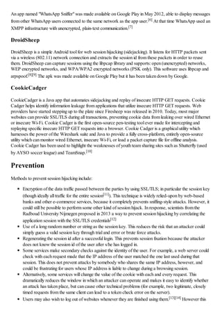 Session hijacking | PDF