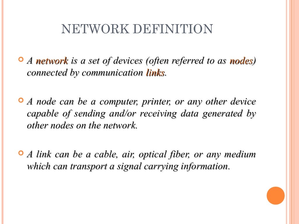 Basics of Networks ,Advantages and Disadvantages
