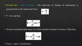 classical mechanics introduction about system .pptx