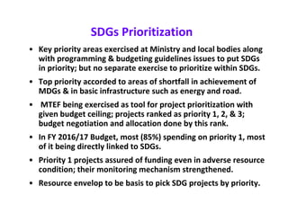 Implementation of SDGs in Nepal: Some Observations on Prioritization | PDF