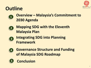 Integrating the 2030 Agenda: SDG Roadmap Malaysia | PPTX