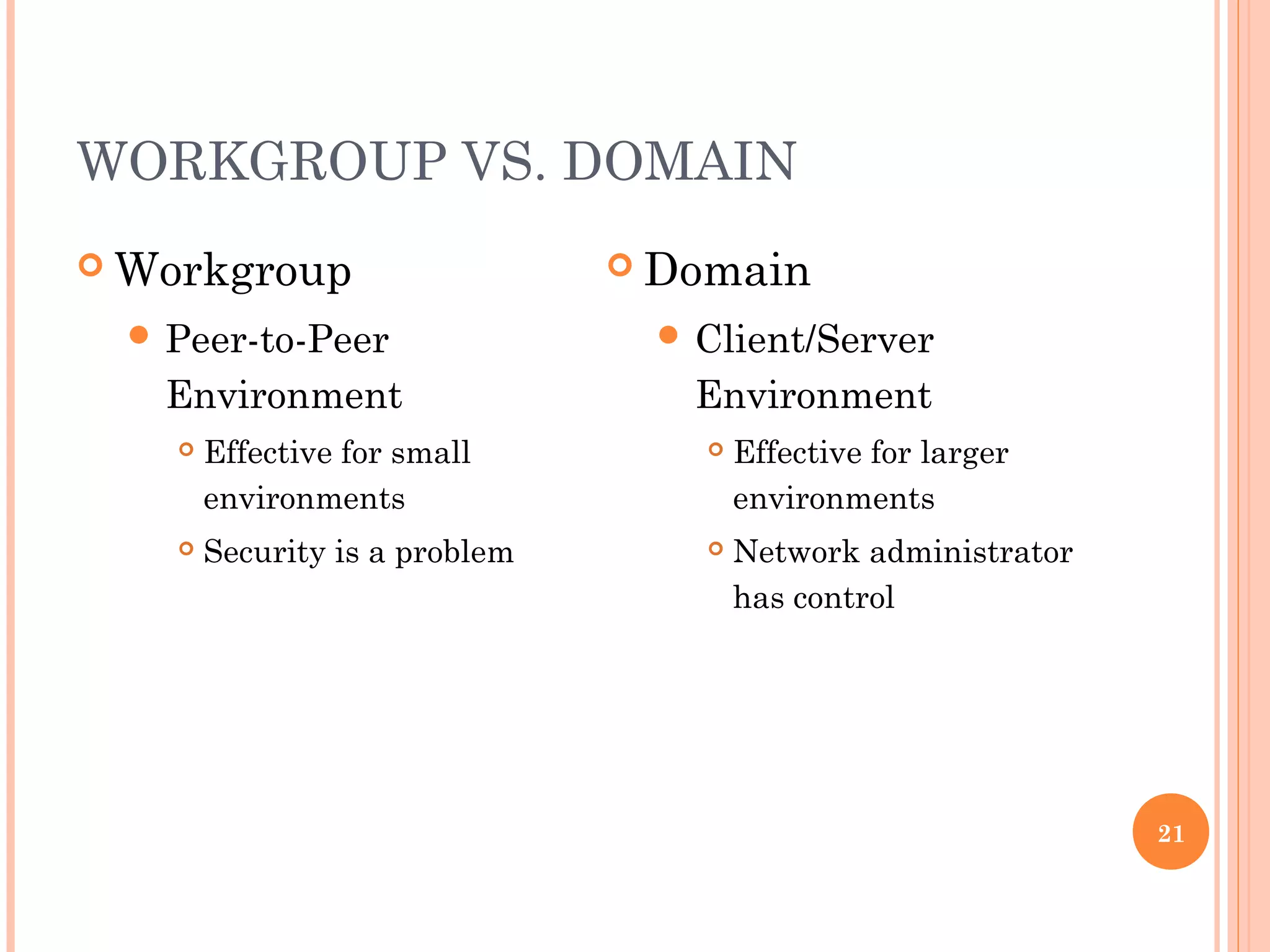Types of Network Architecture | PPT