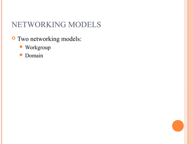 Types of Network Architecture | PPT