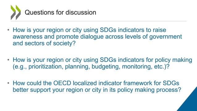 Indicator Framework and Results | PPTX | Geography | Science