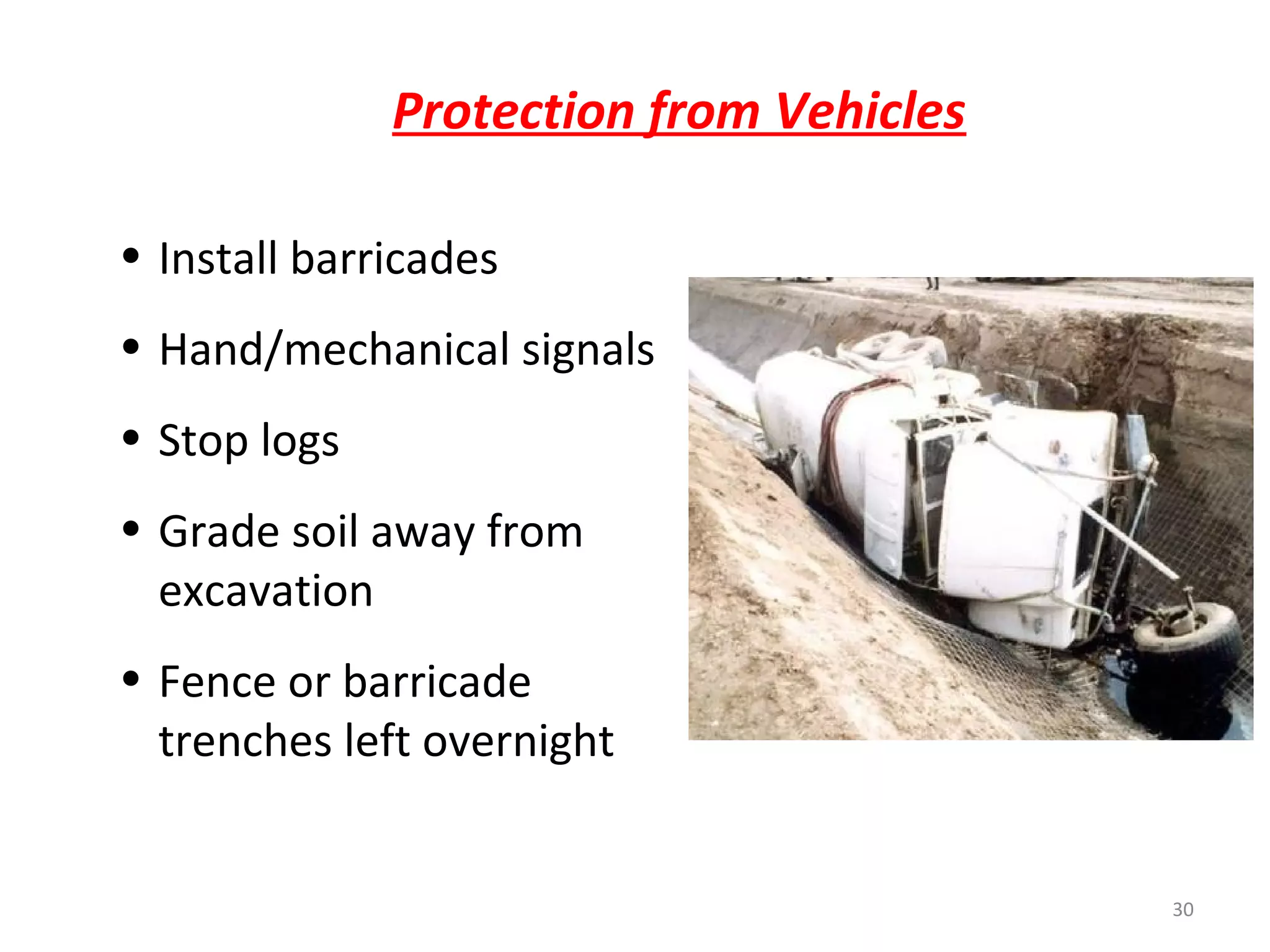 Safety in Excavations | PPT