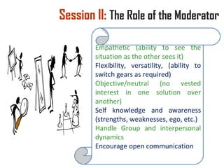 Session moderation & facilitation skill | PPT
