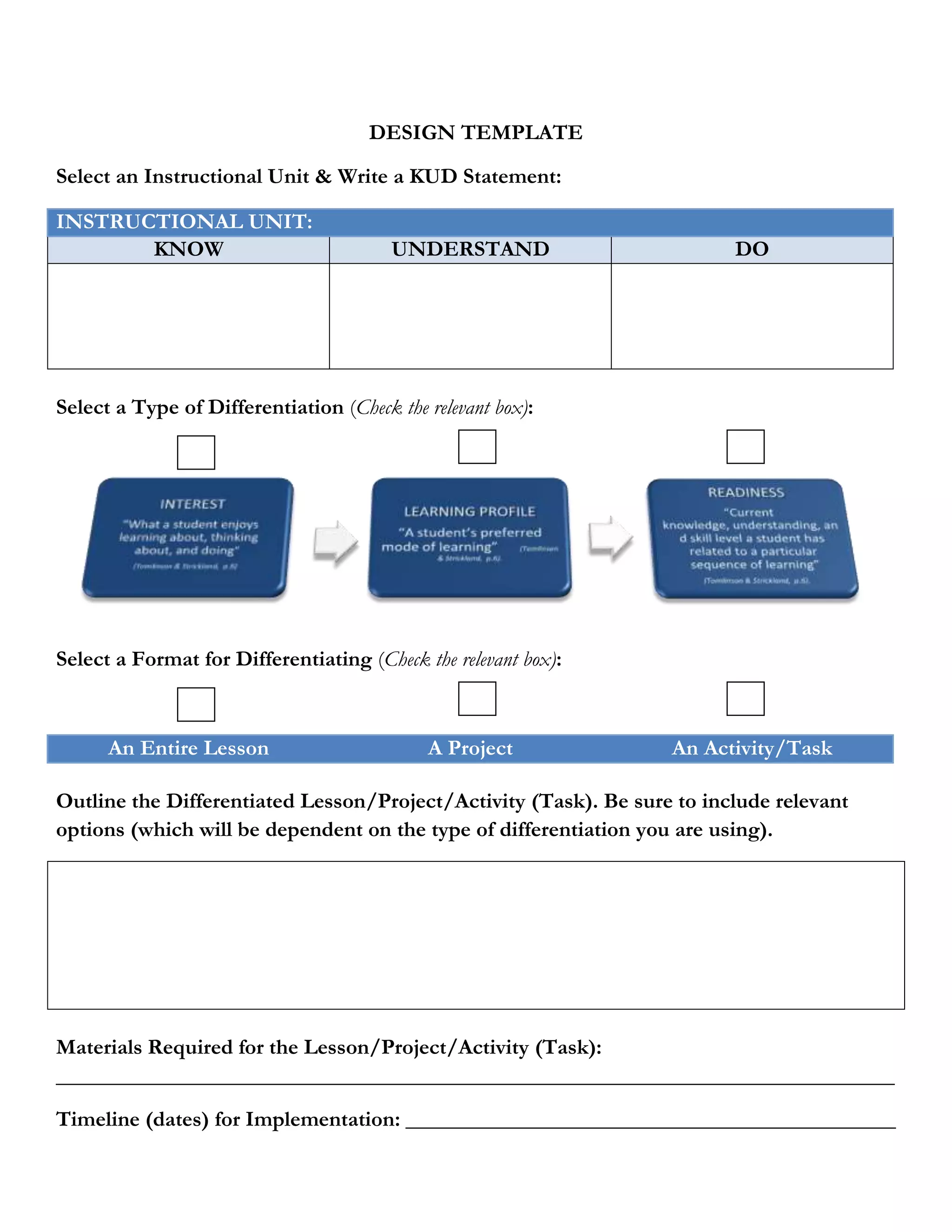 Session iii optional design template | PDF