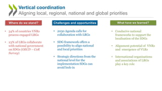 Multi-level governance of the SDGs | PPTX