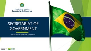 The case of Brazil: Institutional Arrangement for the SDGs and Action ...