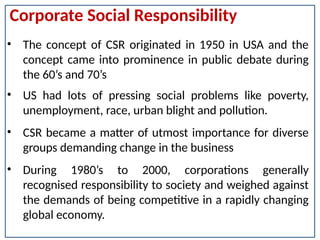 Session III Ethics & CSR.pptx for MBA students | PPT | Free Download
