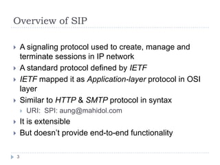Session initiation protocol | PPT