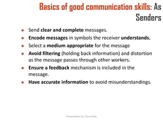 Session iv communication skills-final | PPTX