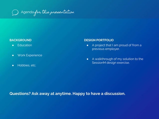 Sample - Design Portfolio Walkthrough | PPT