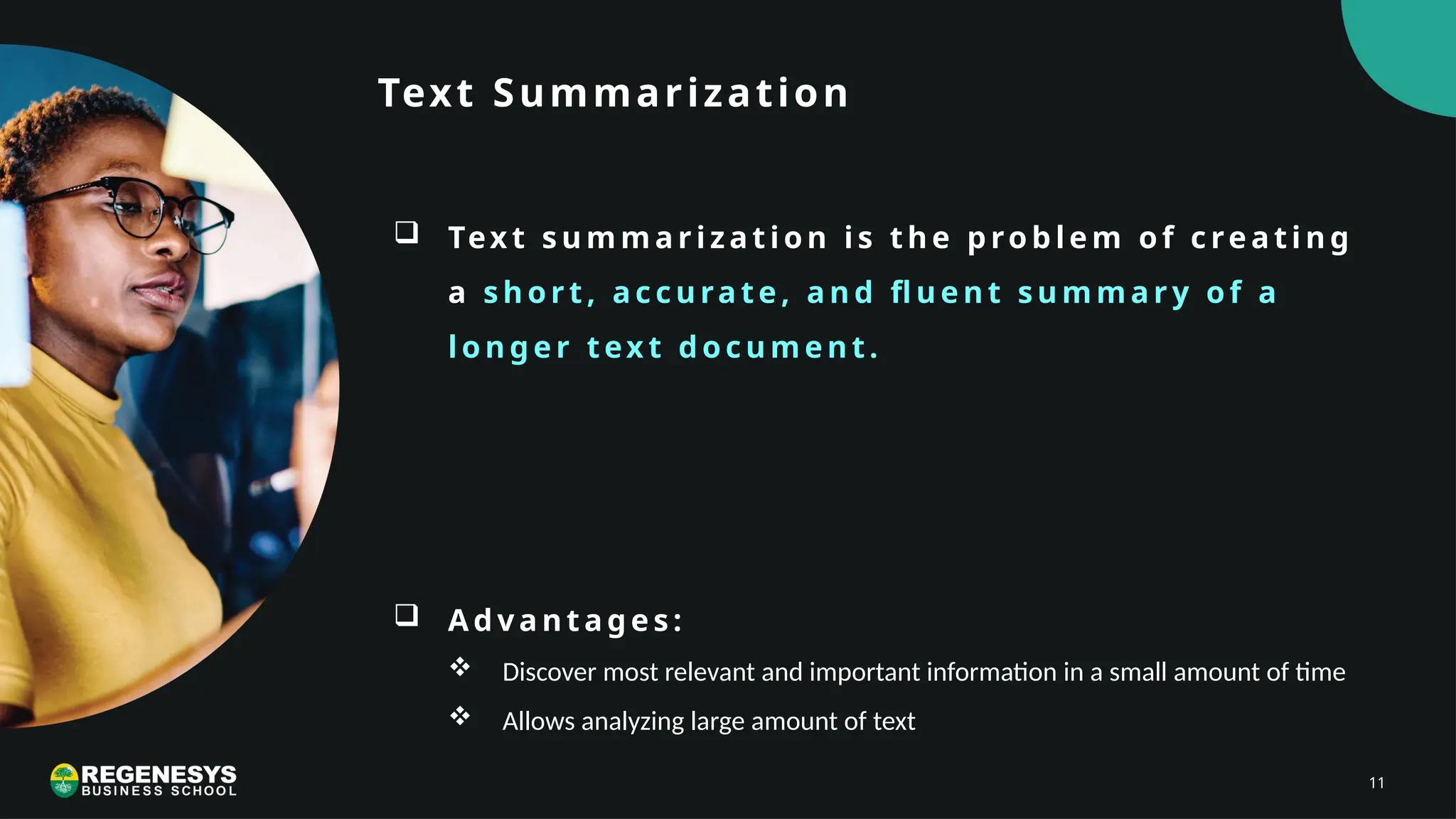 text summarization approaches and applications | PPTX