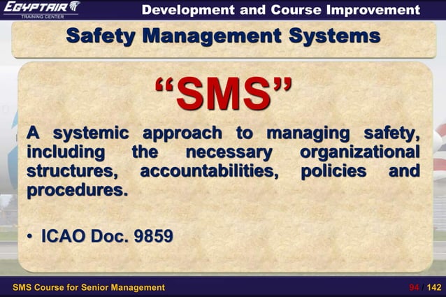 Session no. 4 icao sms framework | PDF | Aviation Industry | Industries