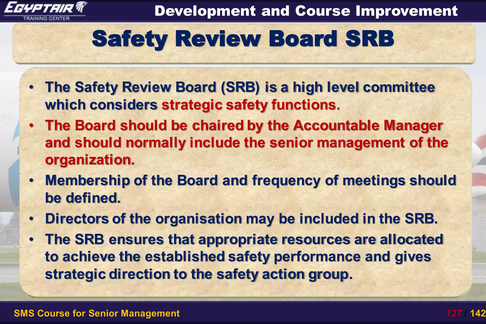 Session no. 5 roles and responsibilities in safety management system | PDF