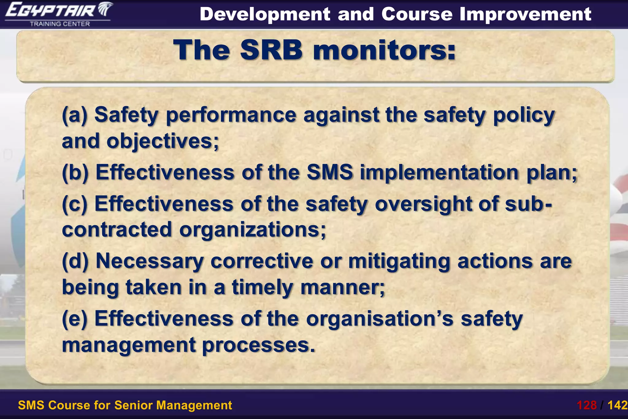 Session no. 5 roles and responsibilities in safety management system | PDF