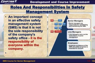 Session no. 5 roles and responsibilities in safety management system | PDF