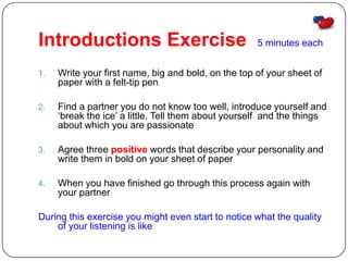 Level II Counselling Skills Session One | PPTX