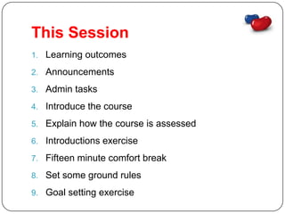 Level II Counselling Skills Session One | PPTX