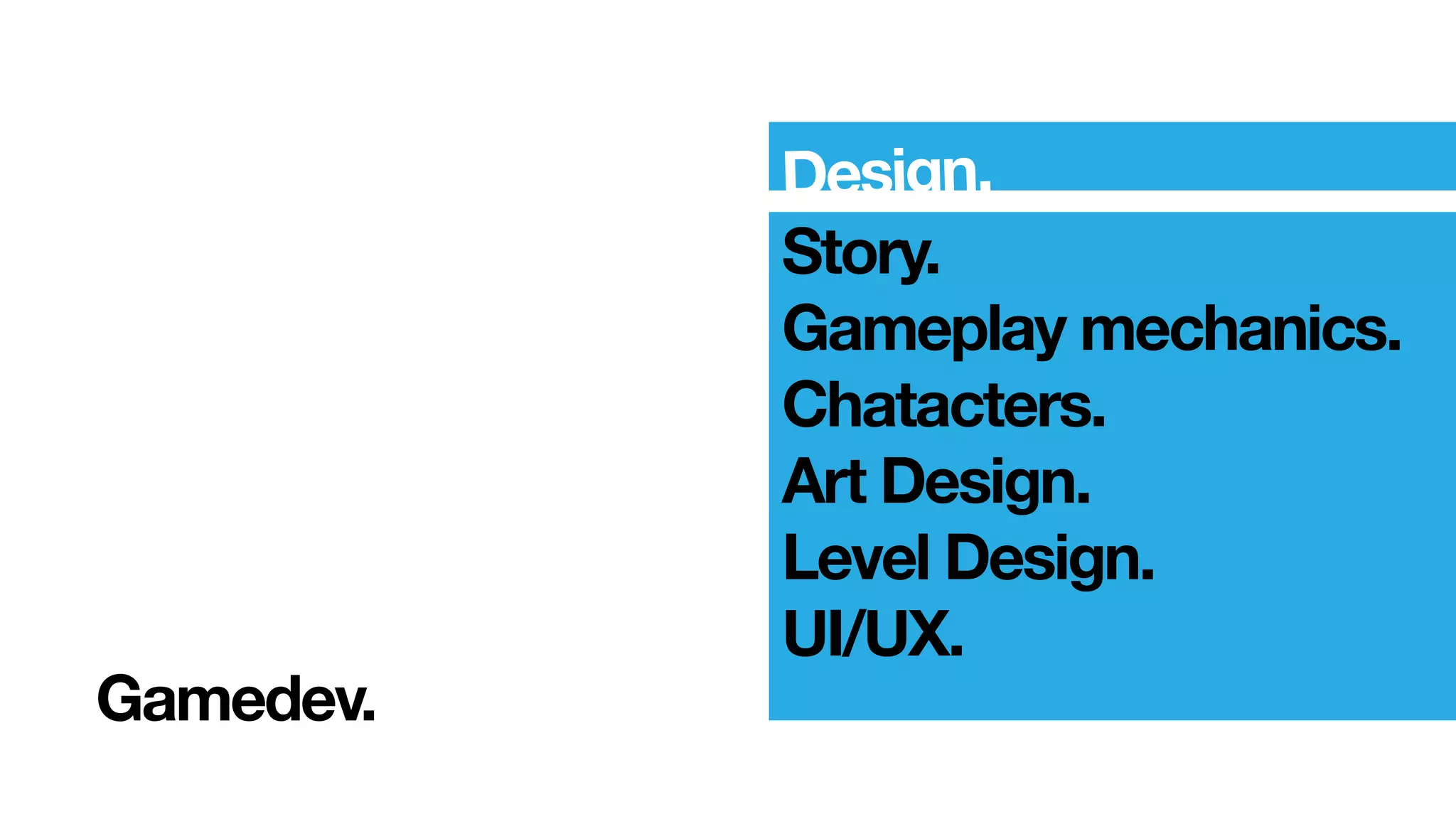 Session On Gamedev Workflow Ppt 