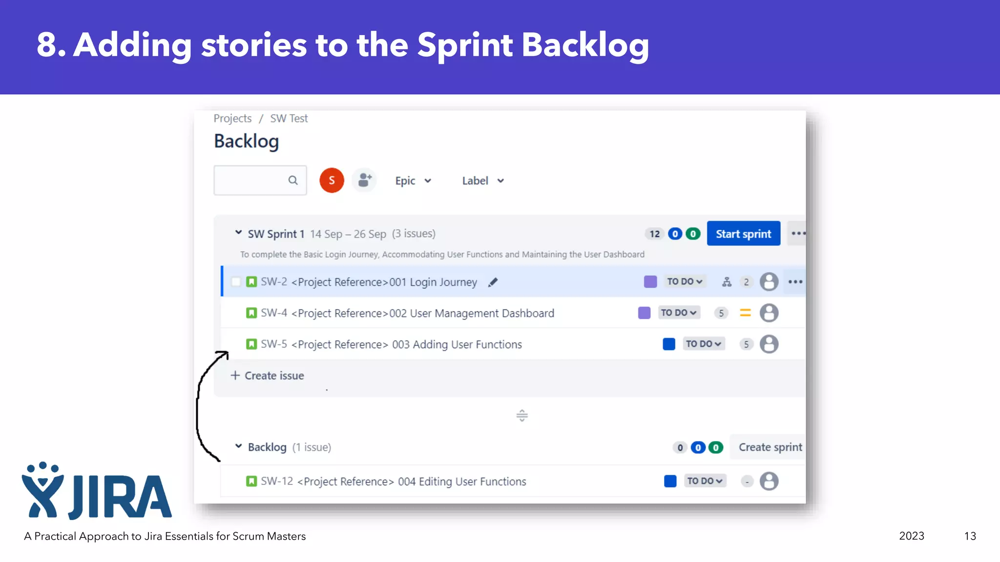 A Practical Approach to Jira Essentials for Scrum Masters | PDF