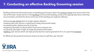 A Practical Approach to Jira Essentials for Scrum Masters | PDF