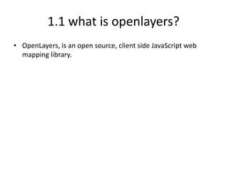 openlayers quick use | PPTX