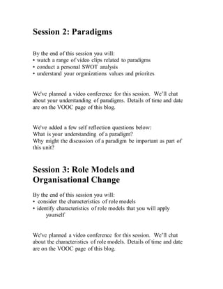 Session plan | DOCX | Resume Writing and Advice | Job Search