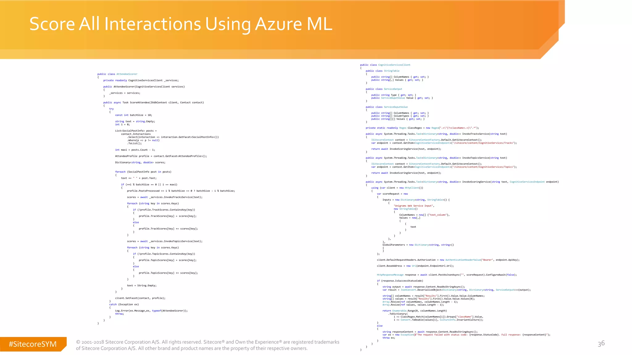 Sitecore Session Recommendation Engine Ppt