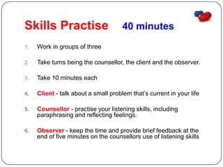 Level II Counselling Skills Session Six | PPT