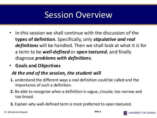 Session slide 3