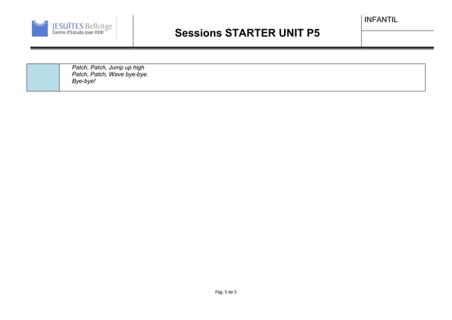 Sessions starter unit p5 | PPT