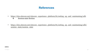 Session State and Sitecore xDB | PPT