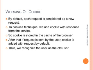 Session tracking In Java | PPTX