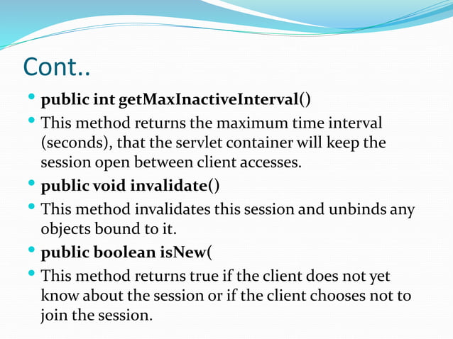 Session Tracking in servlets | PPT