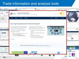 Trade Map provides - in the form of tables, graphs and maps | PDF