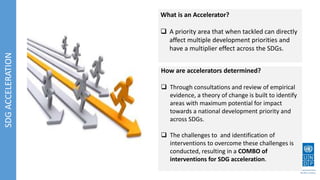 Overview of Integrated Approaches and SDG Accelerators | PPT