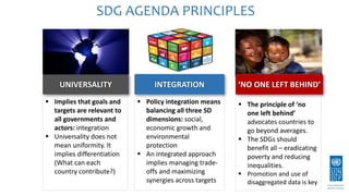 Overview of Integrated Approaches and SDG Accelerators | PPT