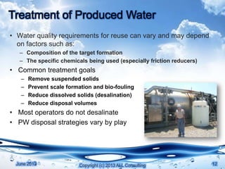 Produced Water | Session XI - Alleman | PPT
