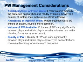 Produced Water | Session XI - Alleman | PPT