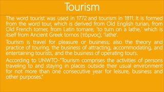 Challenges and Opportunities in Tour Guiding | PPT