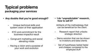 Self-employment career in STEM | PPT