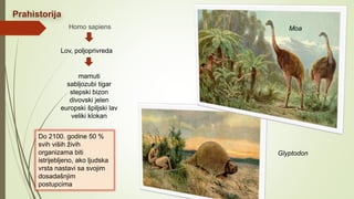 Sest masovnih izumiranja | PPTX