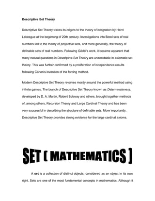 Set theory | DOC
