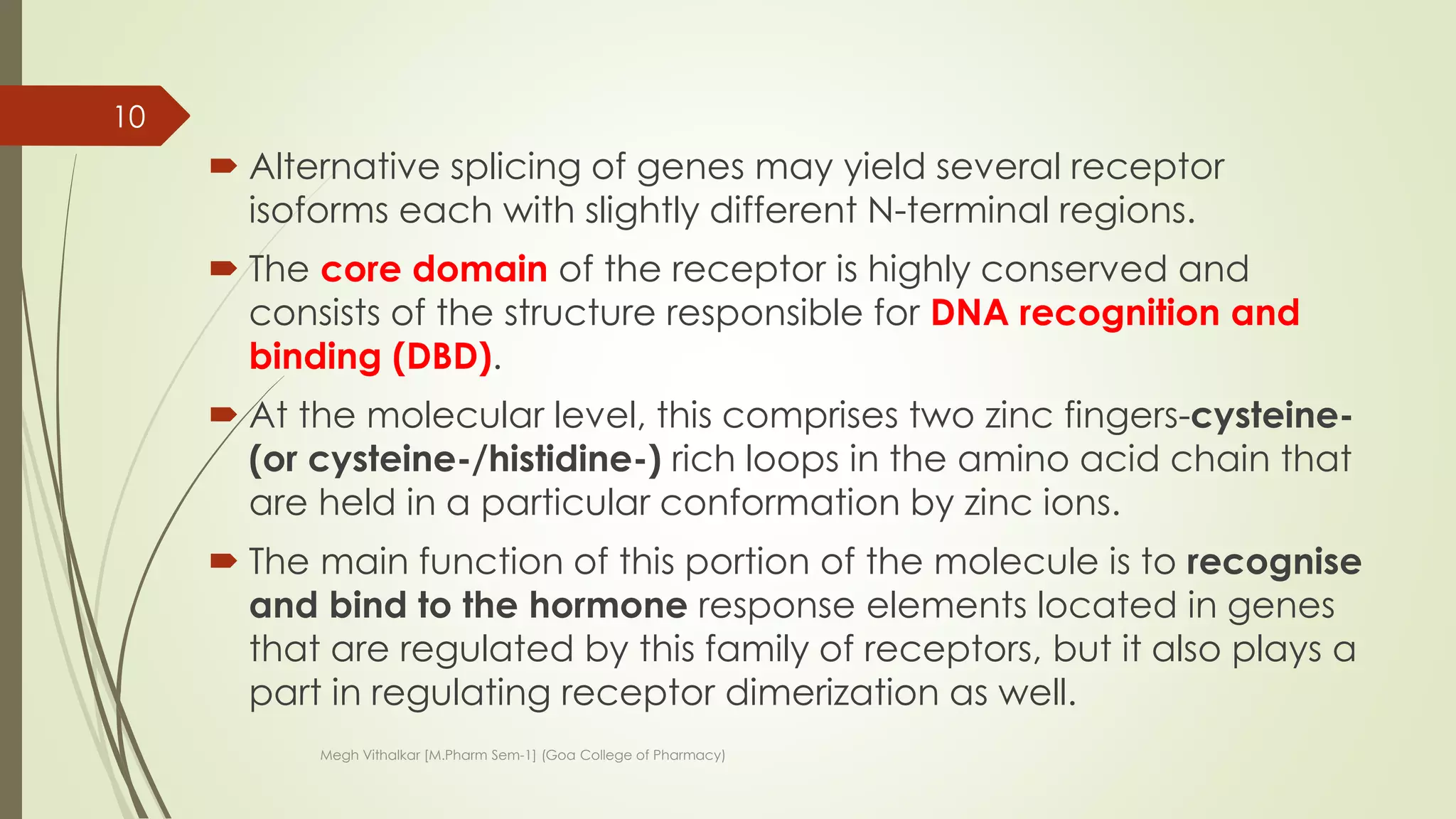 Receptors Regulating Gene Expression (Nuclear Receptors) | PDF