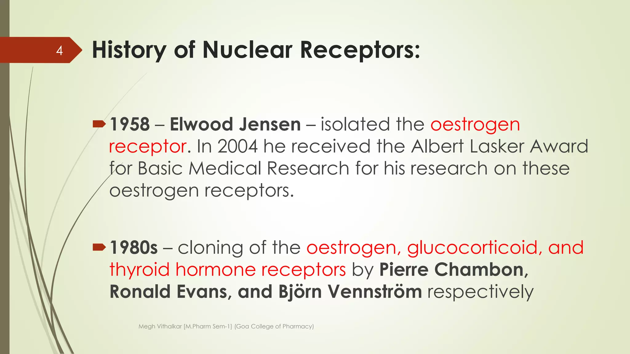 Receptors Regulating Gene Expression (Nuclear Receptors) | PDF