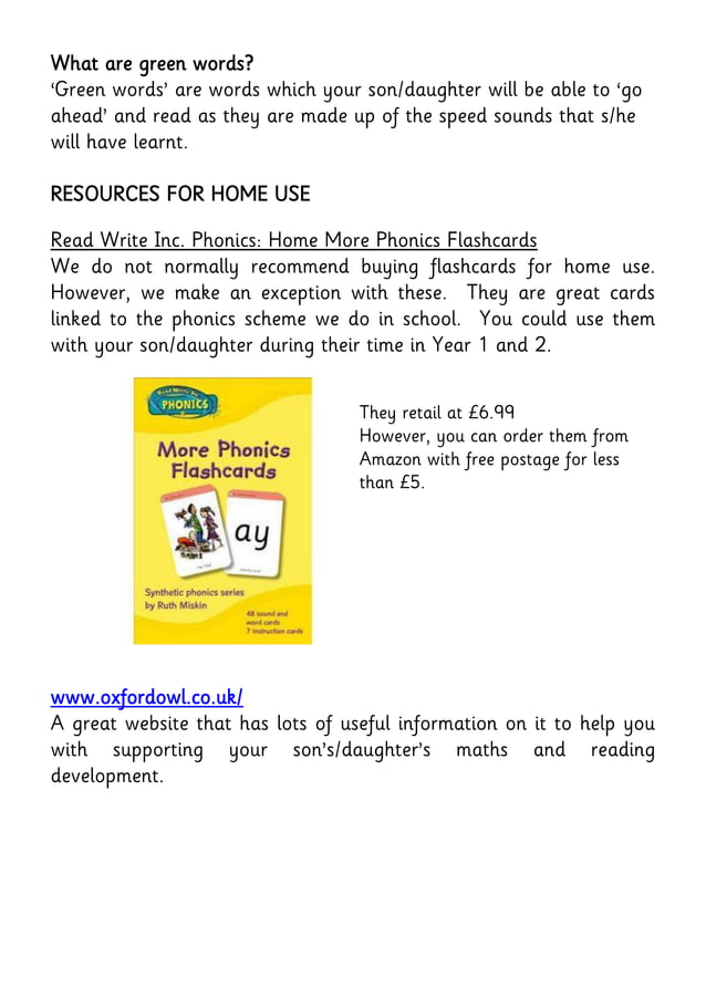 Set 2-3-phonic-booklet-for-parents-1 | PDF | Parenting | Family and ...